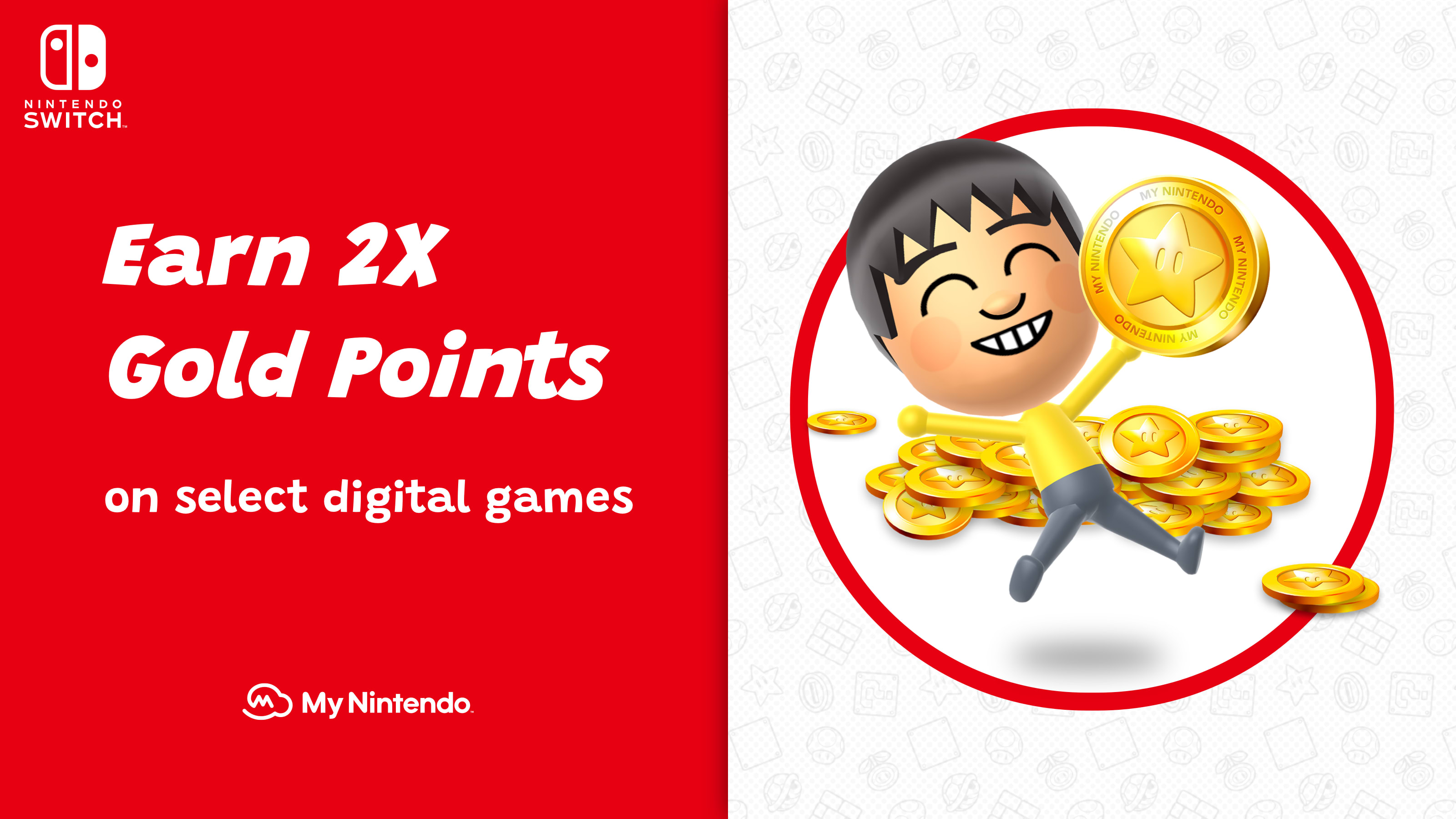 Receive even more My Nintendo Gold Points with select digital purchases News Nintendo Official Site